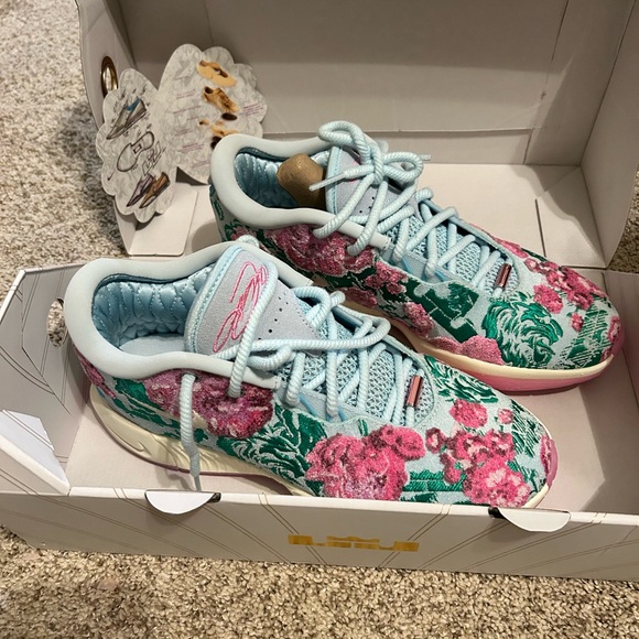 Nike | Shoes | Nike Lebron Xxi Prm Glacier Blue Coconut Milk Fv72754 ...